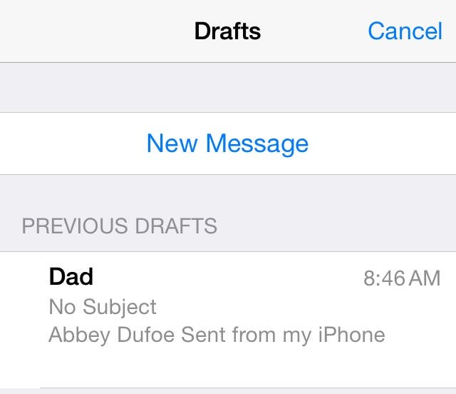 Tip of the Day: How to Access Email Drafts Quickly Tip of the Day: How to Access Email Drafts Quickly